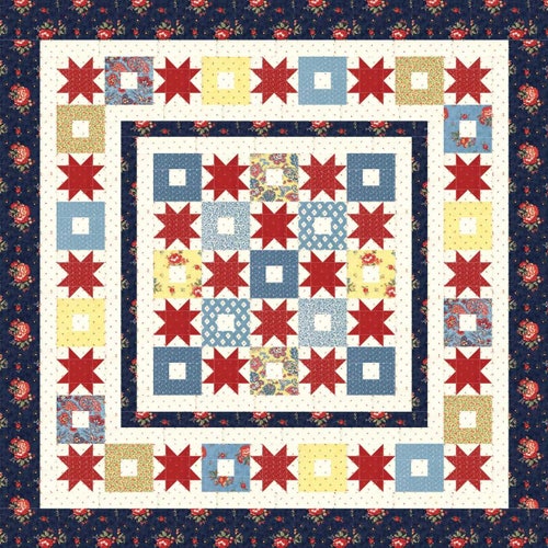Pocket Full of Posies Quilt Pattern | Etsy