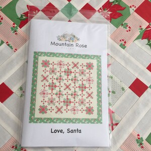 Love, Santa PDF Quilt Pattern - Etsy