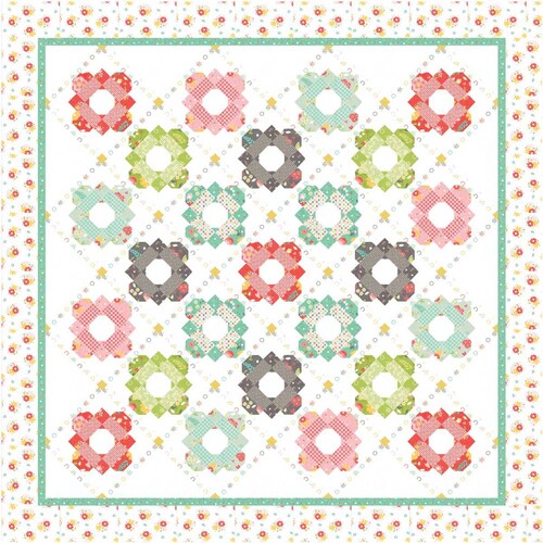 Dutch Rose PDF Quilt Pattern - Etsy