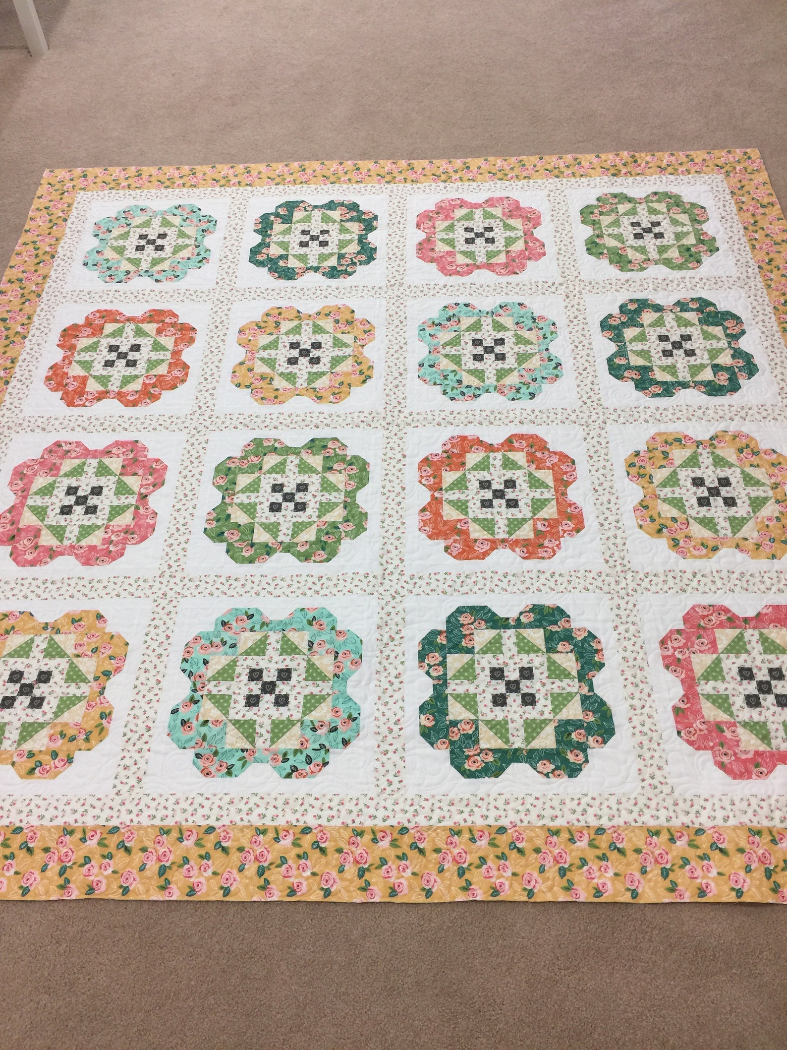 Audrey PDF Quilt Pattern - Etsy