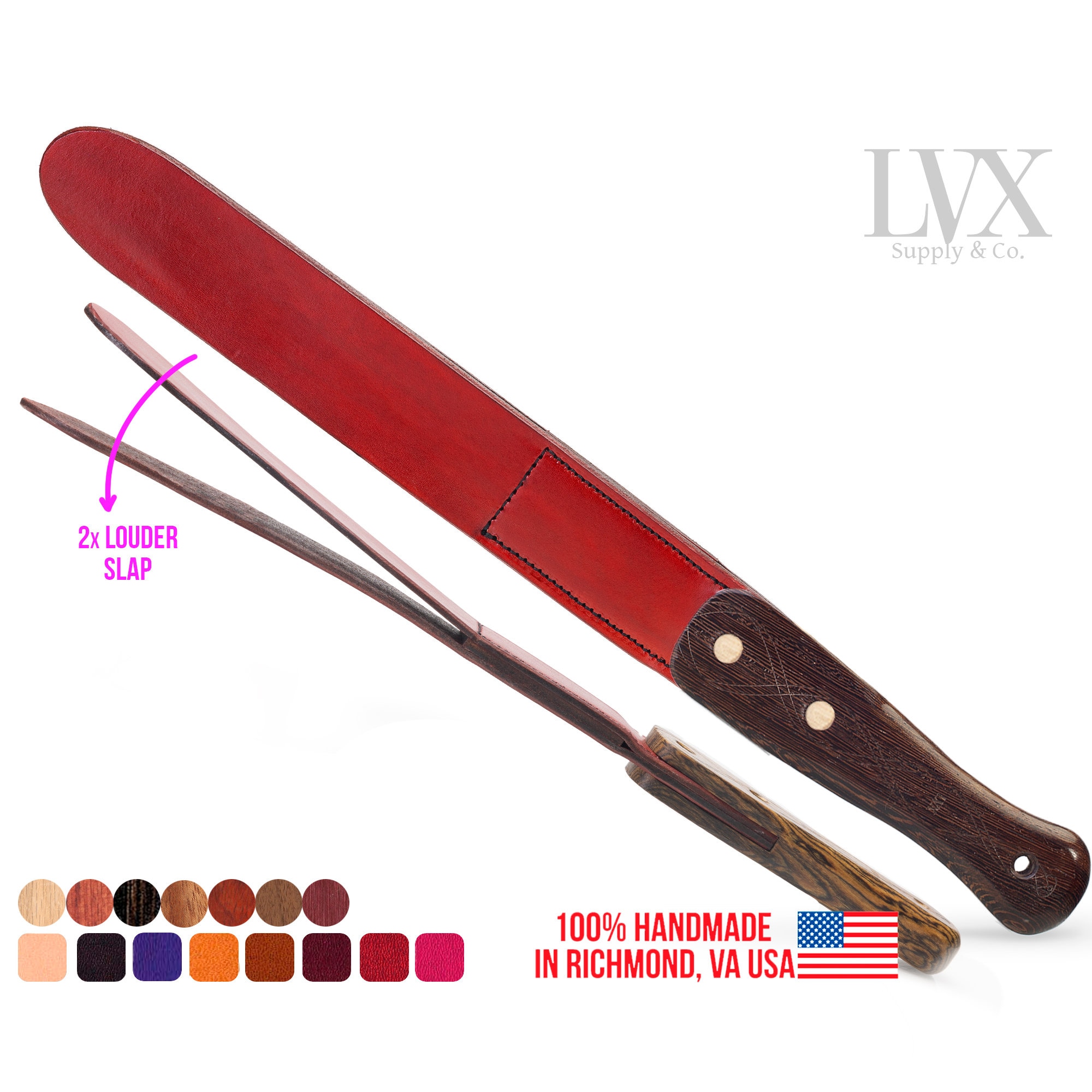 Loud Leather Slapper BDSM Spanking Paddle BDSM Paddle for - Etsy