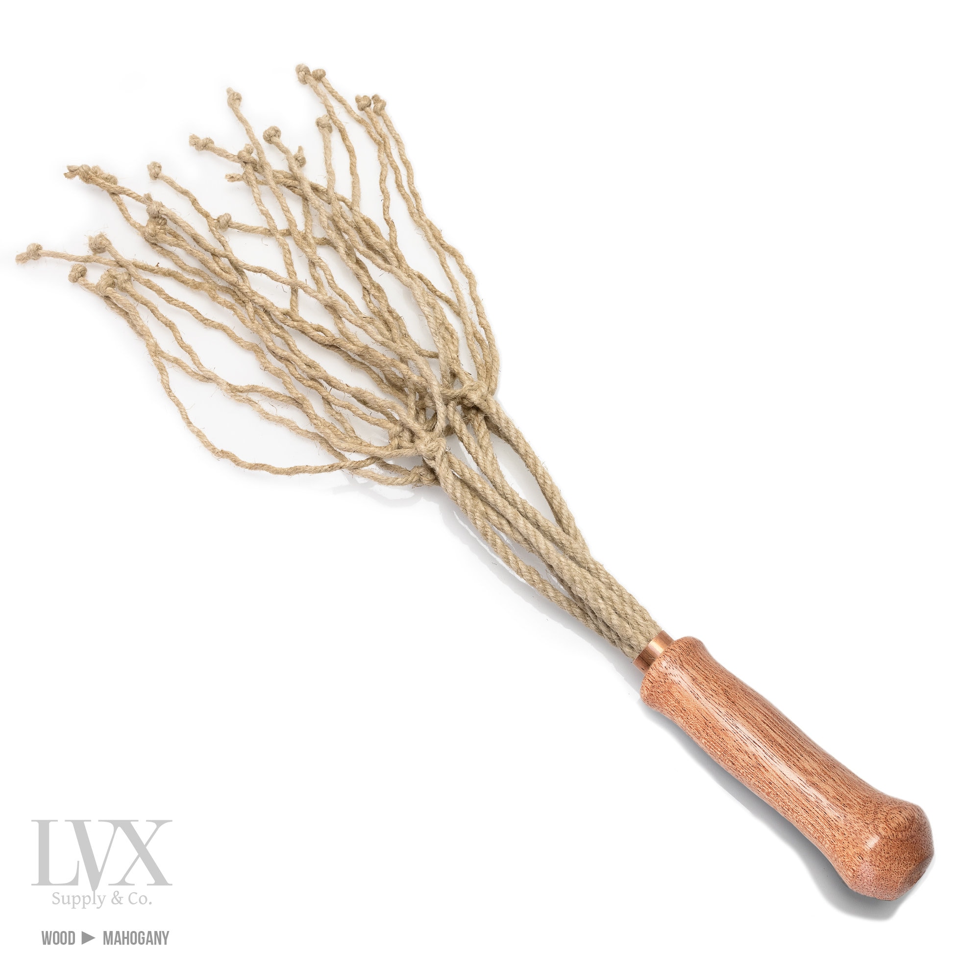 Intense BDSM Flogger With Rope Falls Bondage Spanking Whip | Etsy