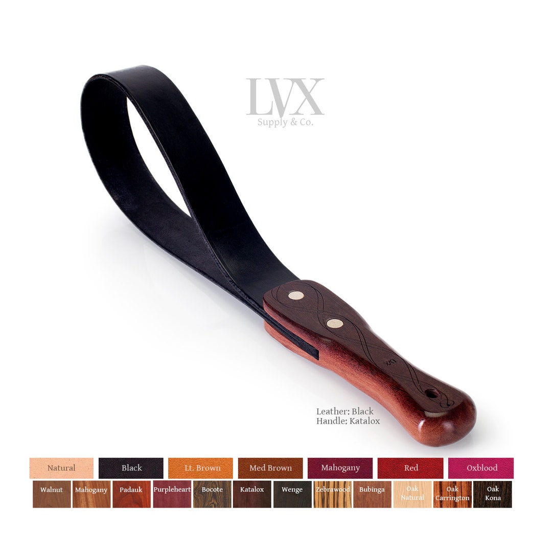 Leather Strap Paddle | Tawse Spanking Paddle, Long Riding Crop ...
