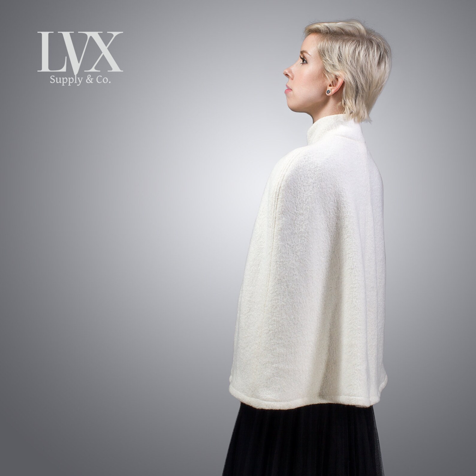 Handmade Lined Wool Capelet Microsuede Lined Cloak Cape Jacket - Etsy