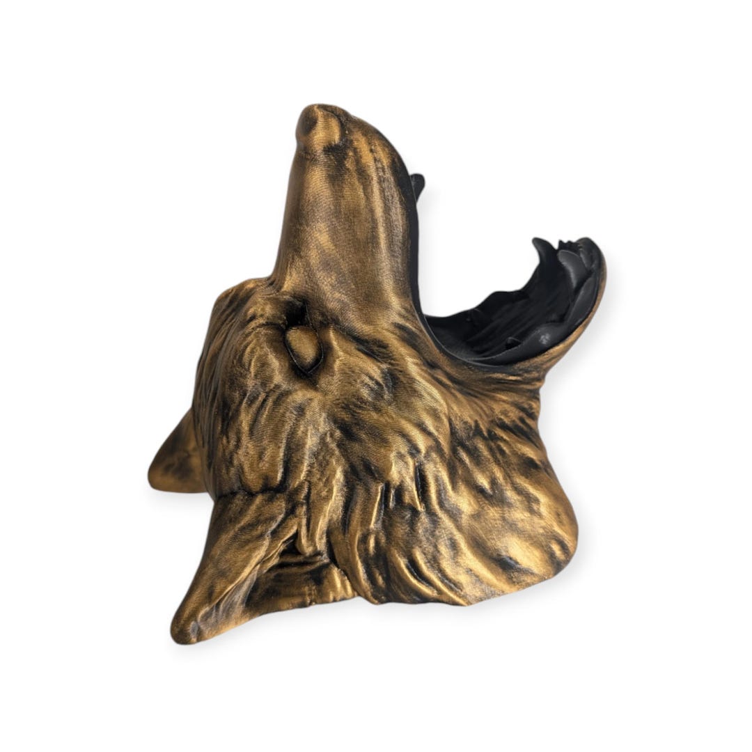 Wolf Head Controller Stand Holder for Fantasy Gaming Enthusiast - Etsy