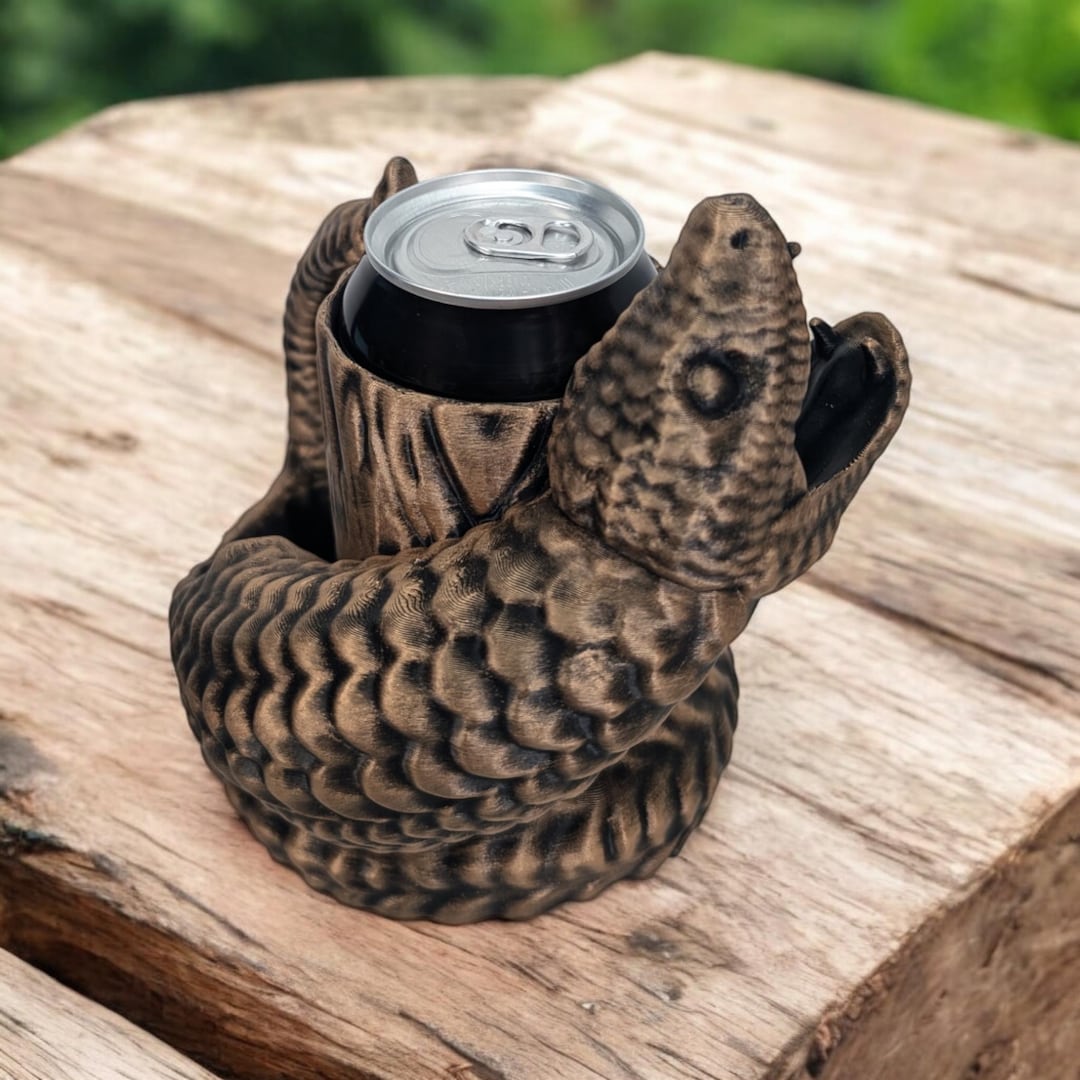 Venomous Snake Can and Dice Tower - Can Holder - Dnd - Drink Buddy ...