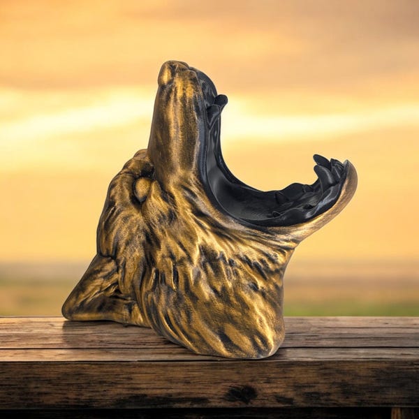 Wolf Head Wall Mount - Etsy