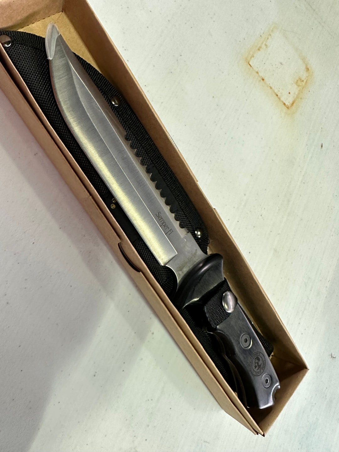 Custom USMC Elk Ridge Hunting Knife - Etsy