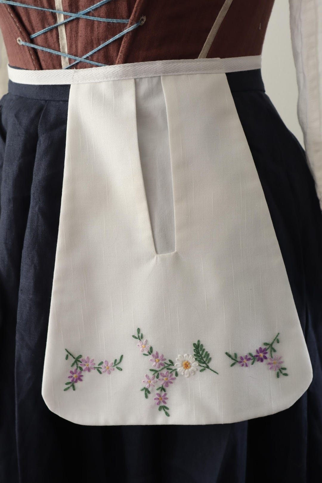 Historic Pocket, 18th Century, Victorian, Hand Embroidered, Style 2 - Etsy