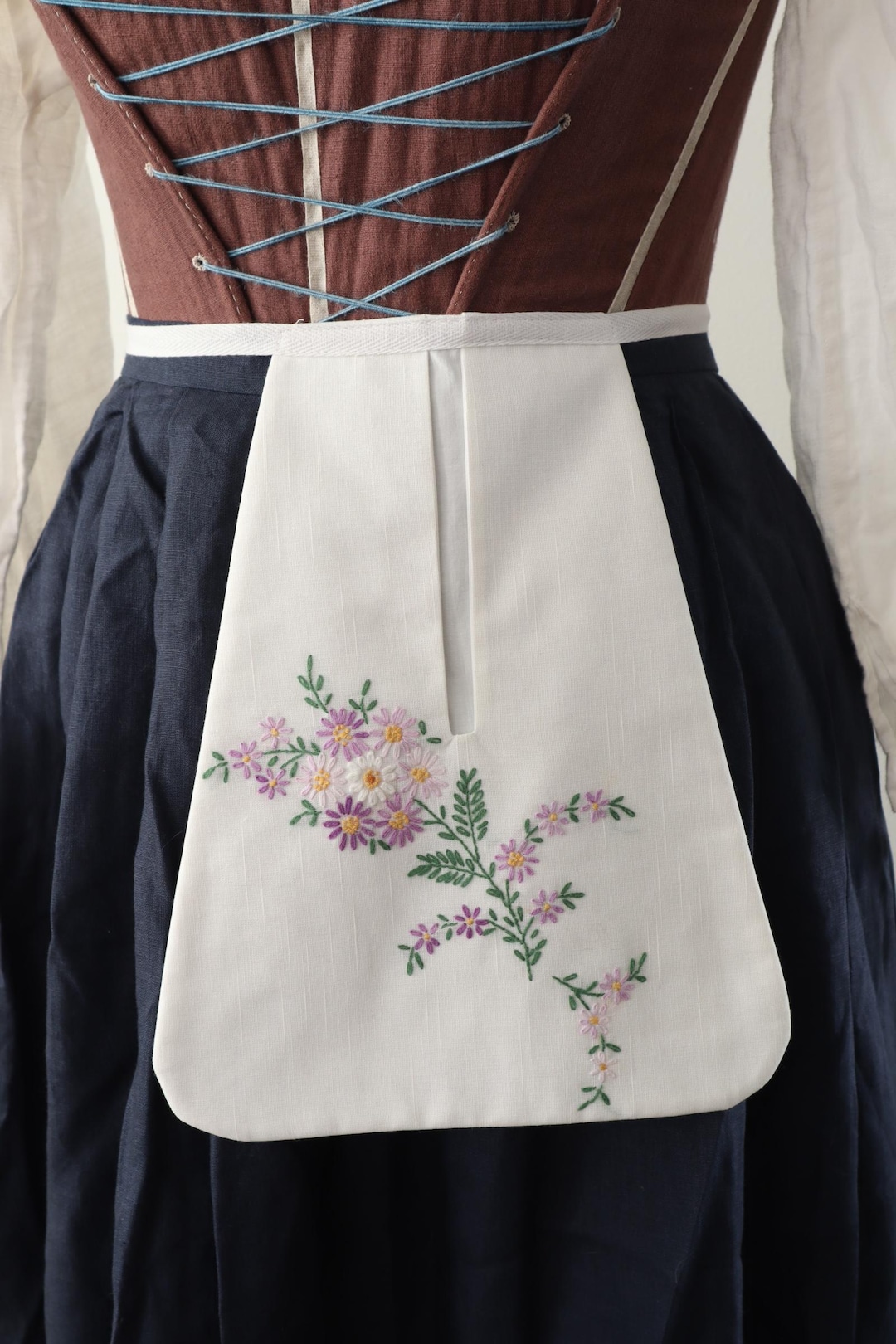Historic Pocket, 18th Century, Victorian, Hand Embroidered, Style 6 - Etsy
