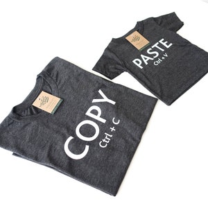 Copy and Paste Matching Shirts Gifts for Him Gifts for Her Family ...