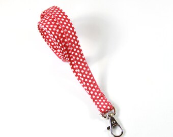 Polka dot lanyard | Etsy