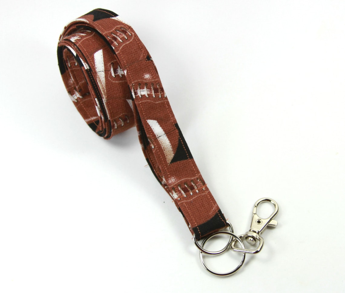 BASEBALL Fabric Lanyard Sports Badge Holder Sports Lanyard - Etsy