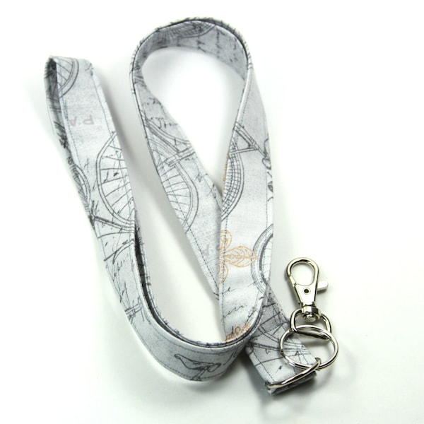Gray Lanyard - Etsy