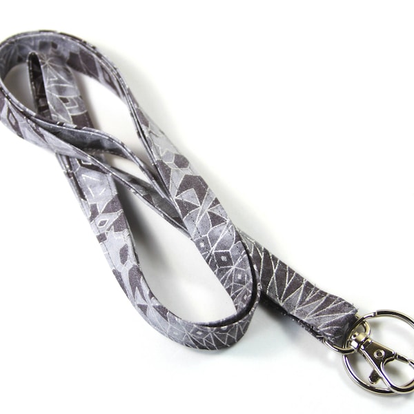 Gray Lanyard - Etsy