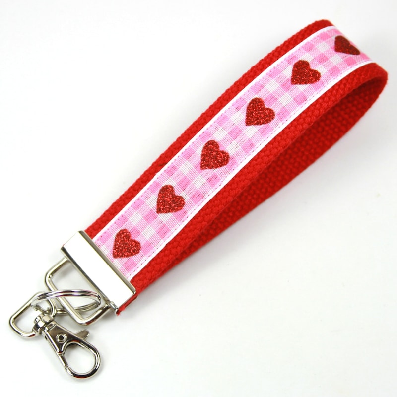 Heart Key Chain - Etsy