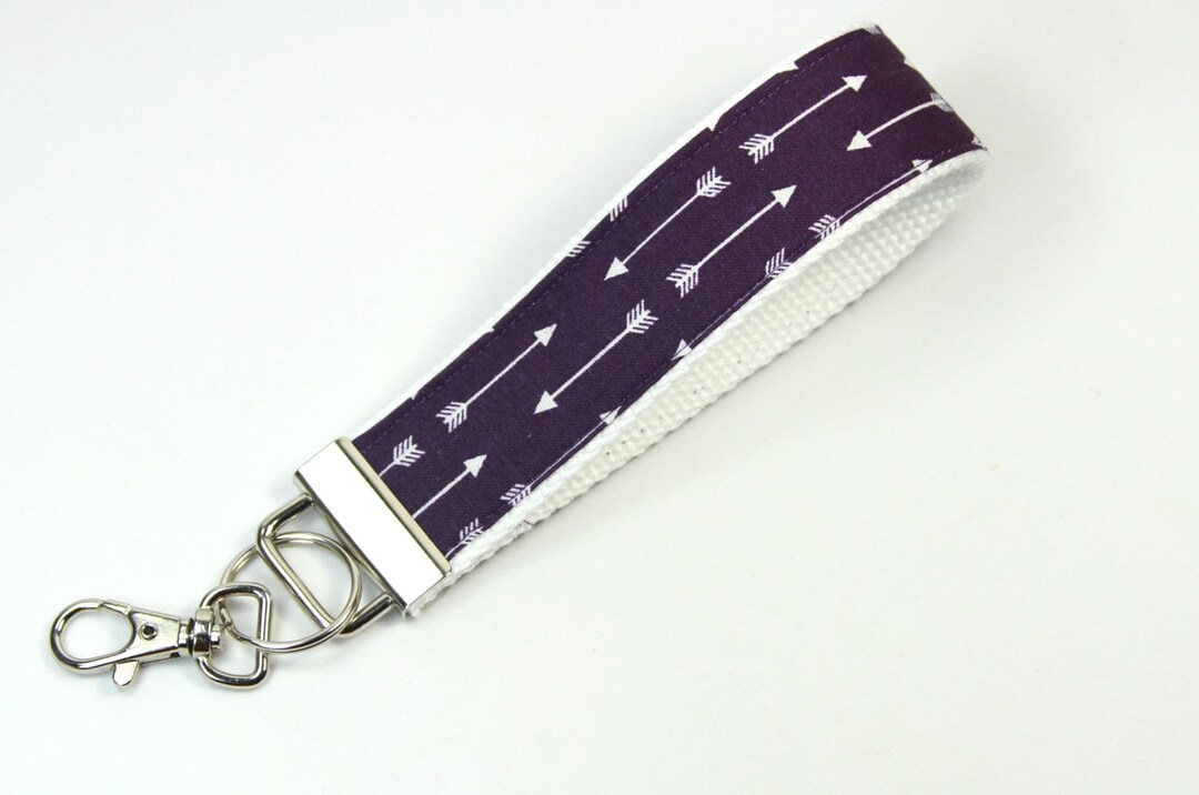 ARROWS Fabric Key Fob, Arrow Keychain, Arrow Key Fob, Arrow Wristlet ...