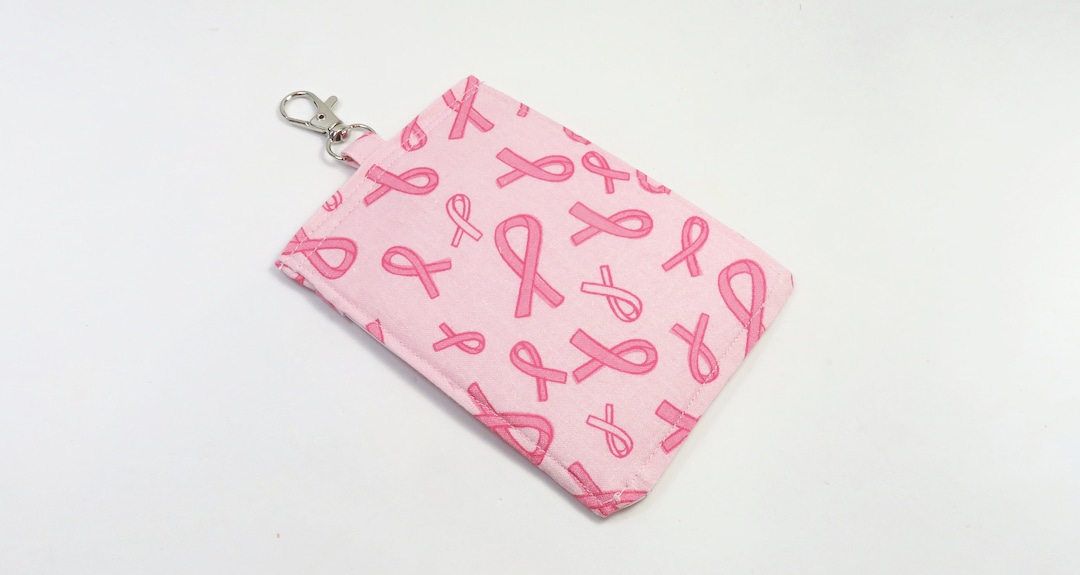 RIBBON Fabric ID Card Holder, Card Holder, Ribbon Design Holder ...