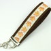 AUTUMN Fabric Key Fob Wristlet Key Fob Autumn Key Chain - Etsy