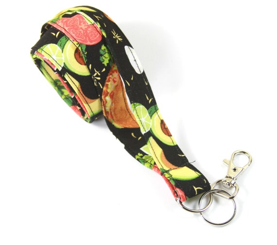 AVOCADO Lanyard Avocado Badge Holder Food Lanyard Chefs | Etsy