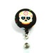 SKULL Badge Reel, Skull Retractable Badge Reel, Skull Button Reel - Etsy