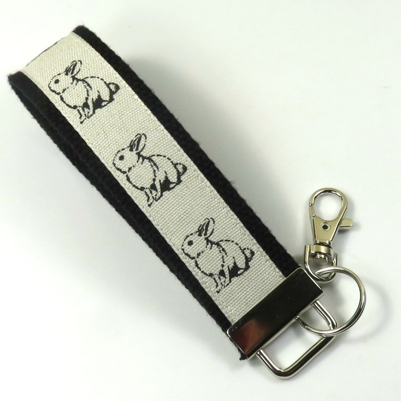 Bunny Keychain - Etsy