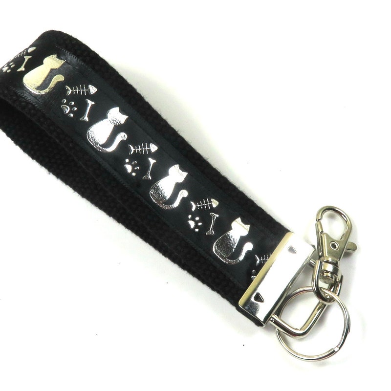 Cat Keychain - Etsy