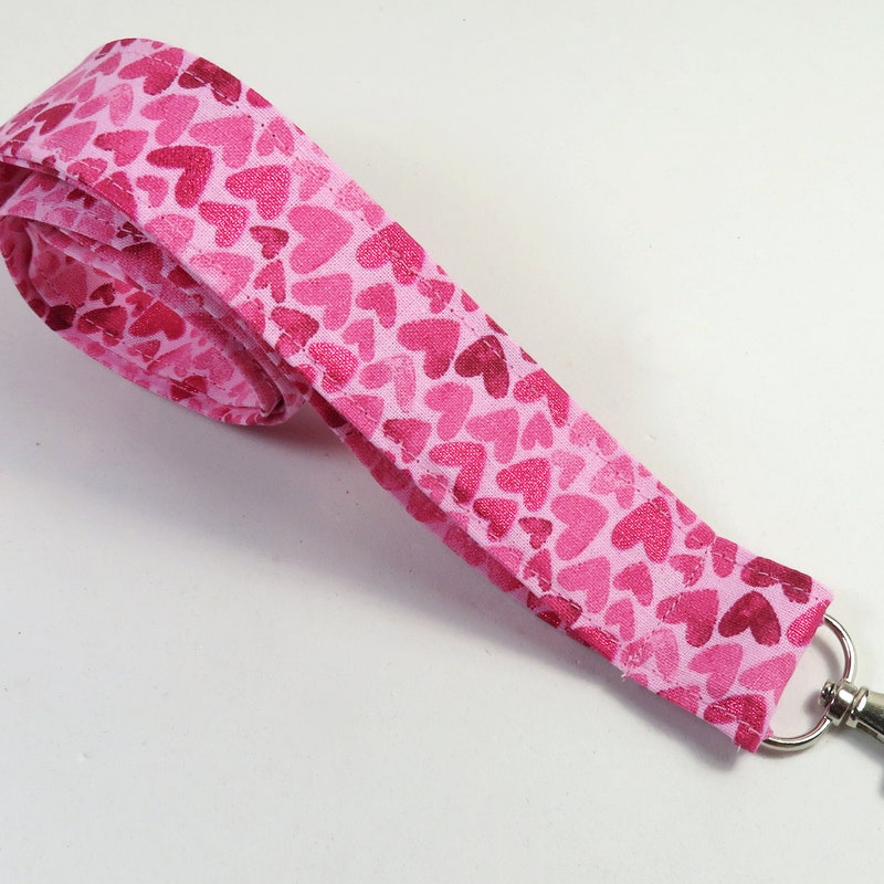 Love Pink Lanyard - Etsy