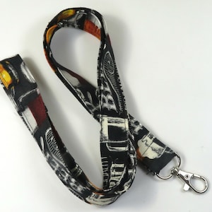 BEER Fabric Lanyard, Beer Fabric Badge Holder, Beer Cup Badge Holder ...