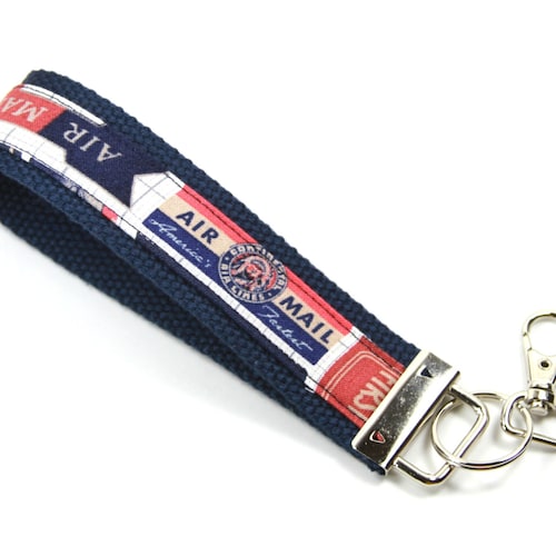 Mail Carrier Truck Keychain Fabric Key Fob Gift - Etsy