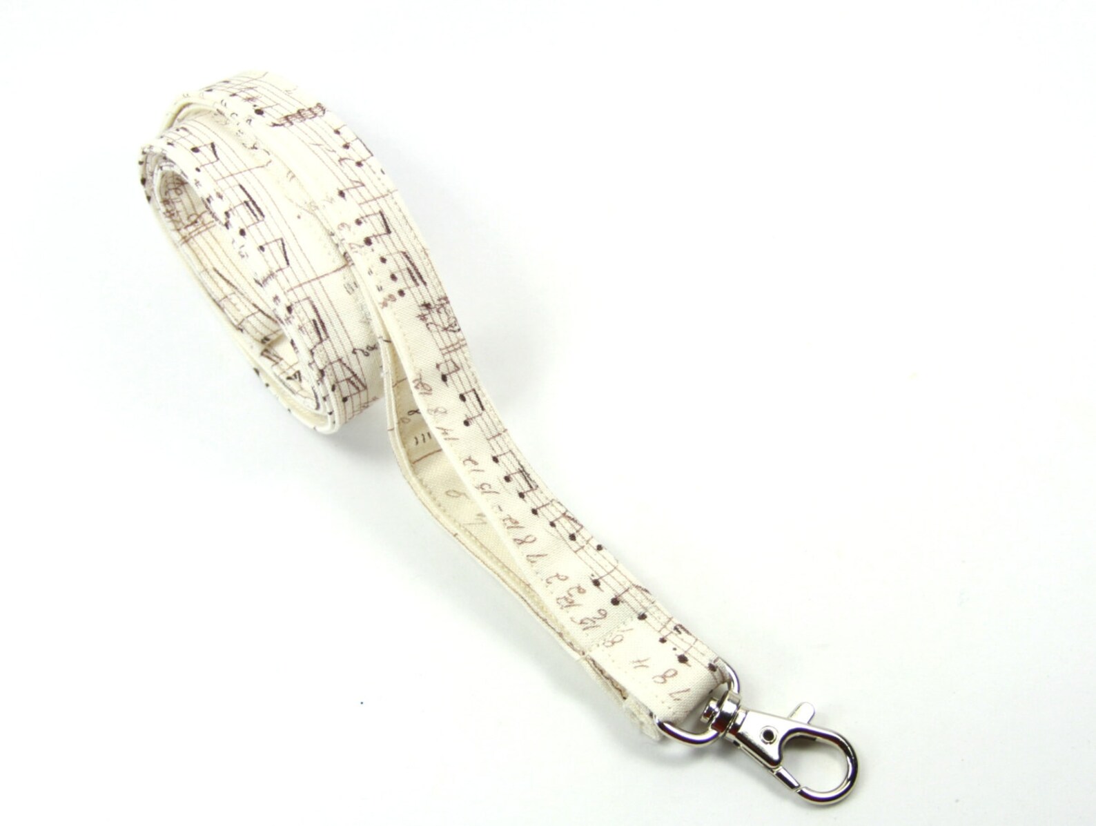 MUSIC Fabric Lanyard Music Badge Holder Music Notes Lanyard - Etsy