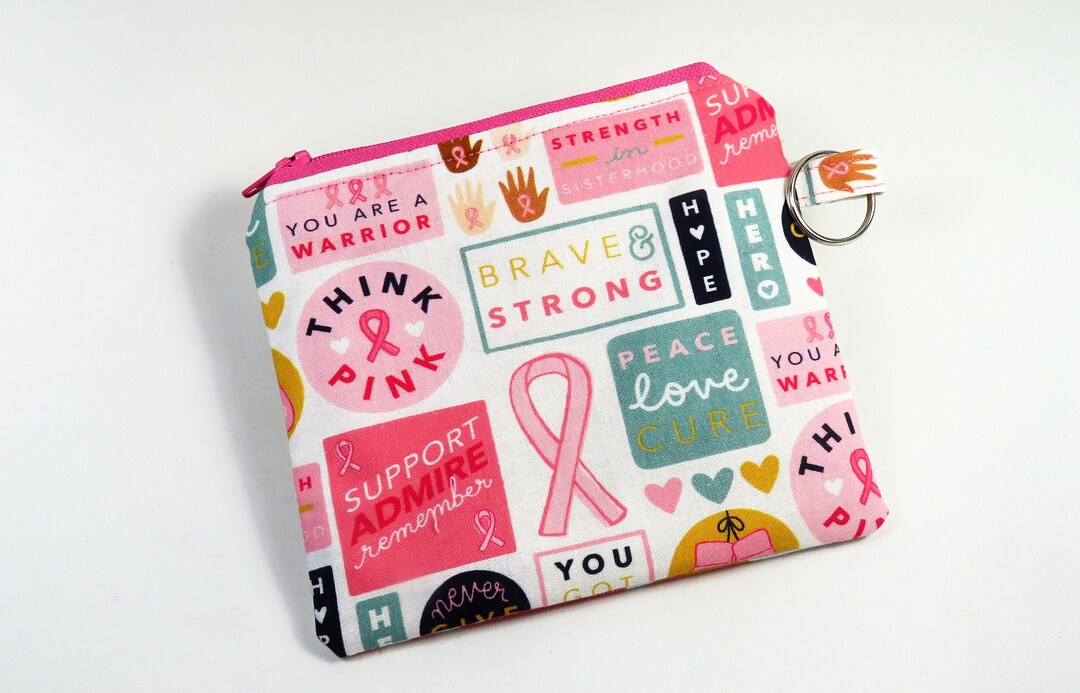 RIBBON Fabric Bags, Awareness Design Bags, Pink Ribbon Bags, Ribbon ...