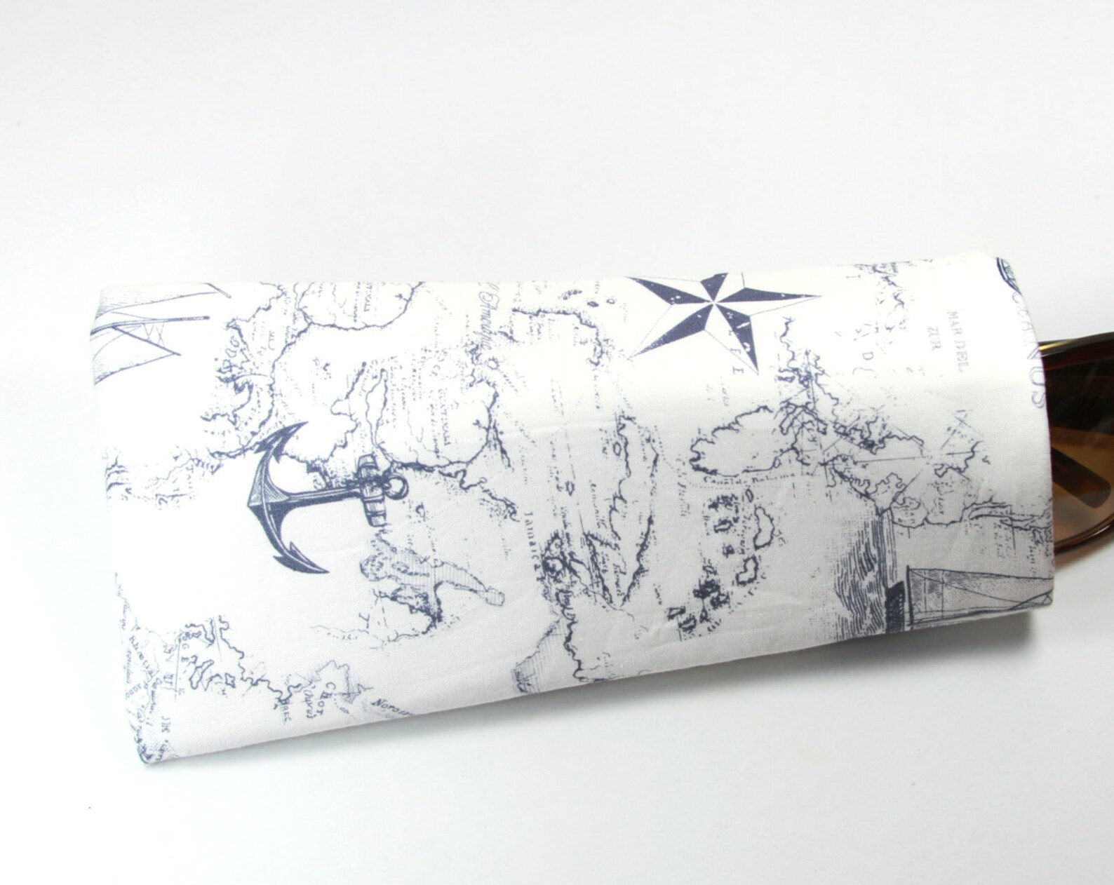 ANCHOR Fabric Bag, Mag Design Bag, Sea Map Design Bag, Anchor Design ...