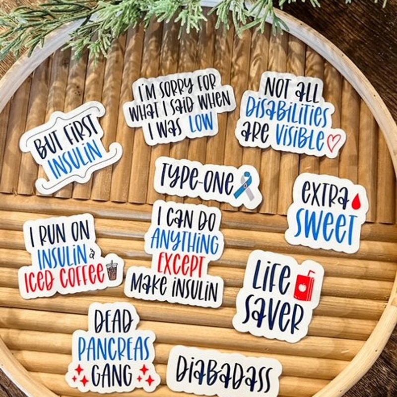 Type 1 Diabetes Sticker - Etsy