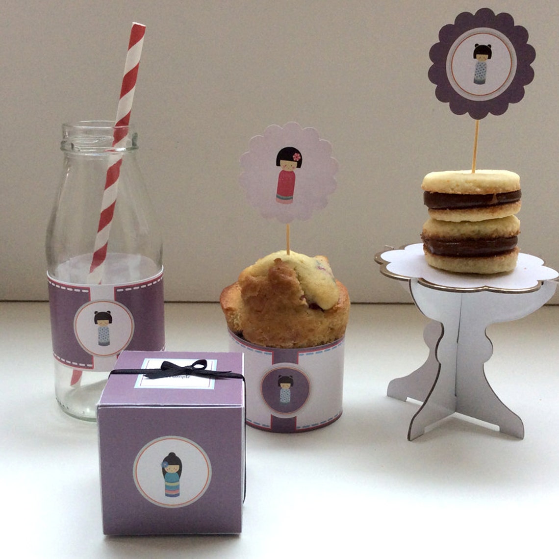 Little Girl Party Package//diy//instant Download//digital File//party ...
