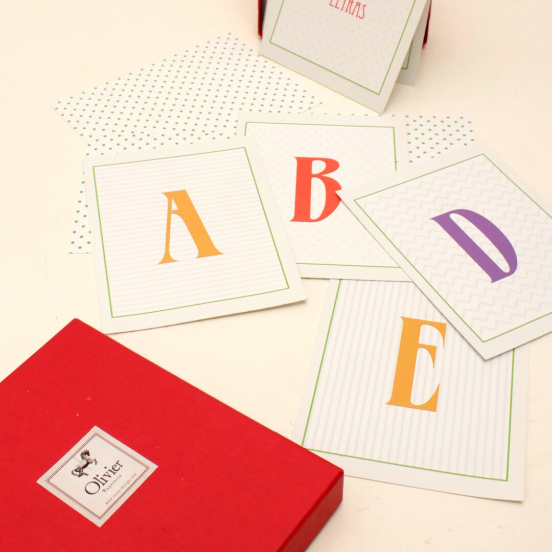 Abc/flash Cards/easy to Learn /INSTANT Download/digital Printable ...