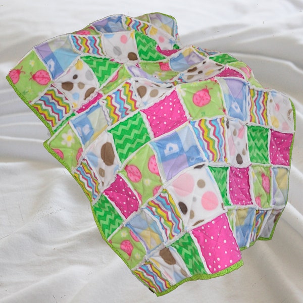 Baby Rag Quilt - Etsy