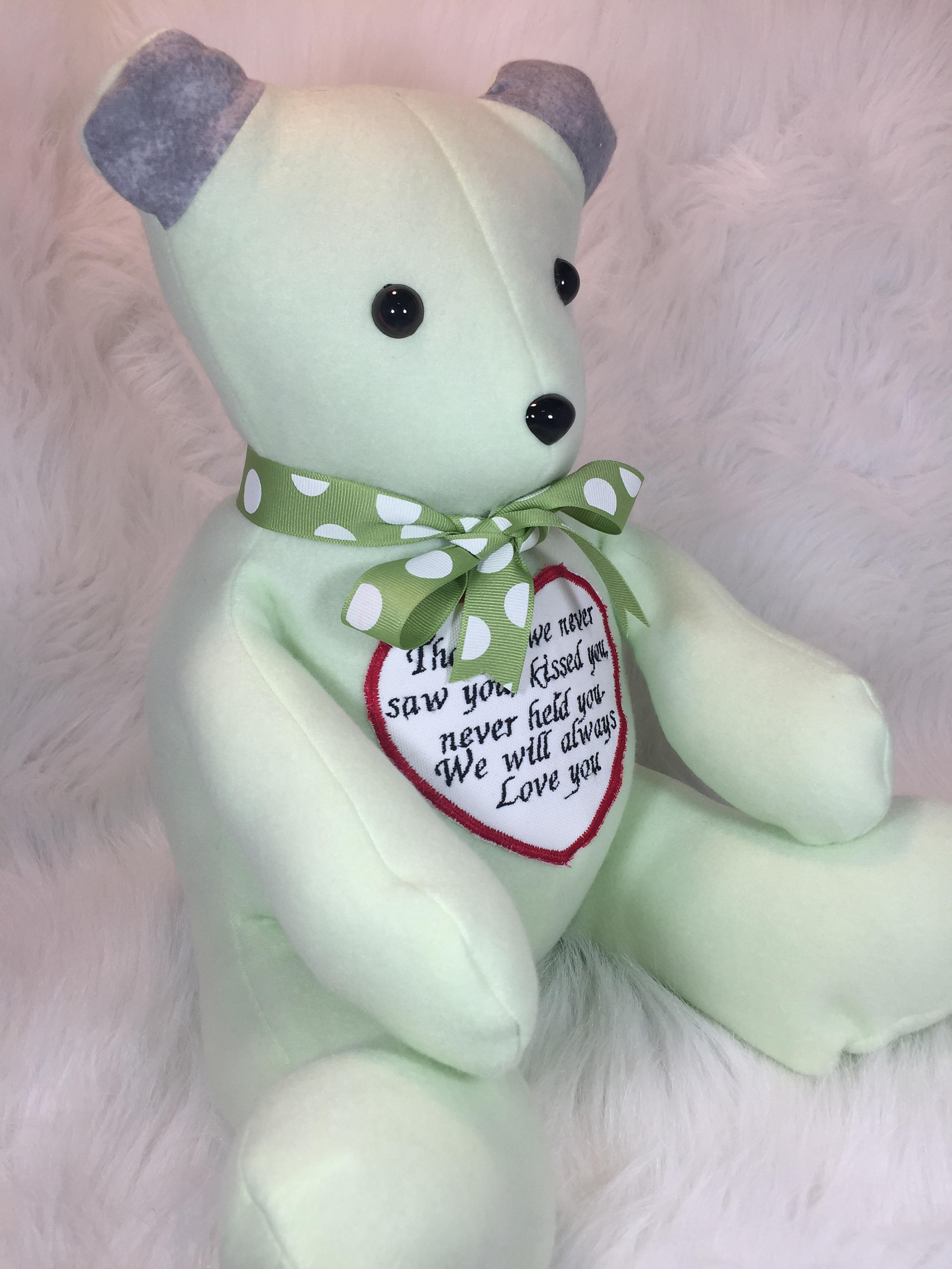 Keepsake Memory Bear Keepsake Bear Memory Bear Bear | Etsy