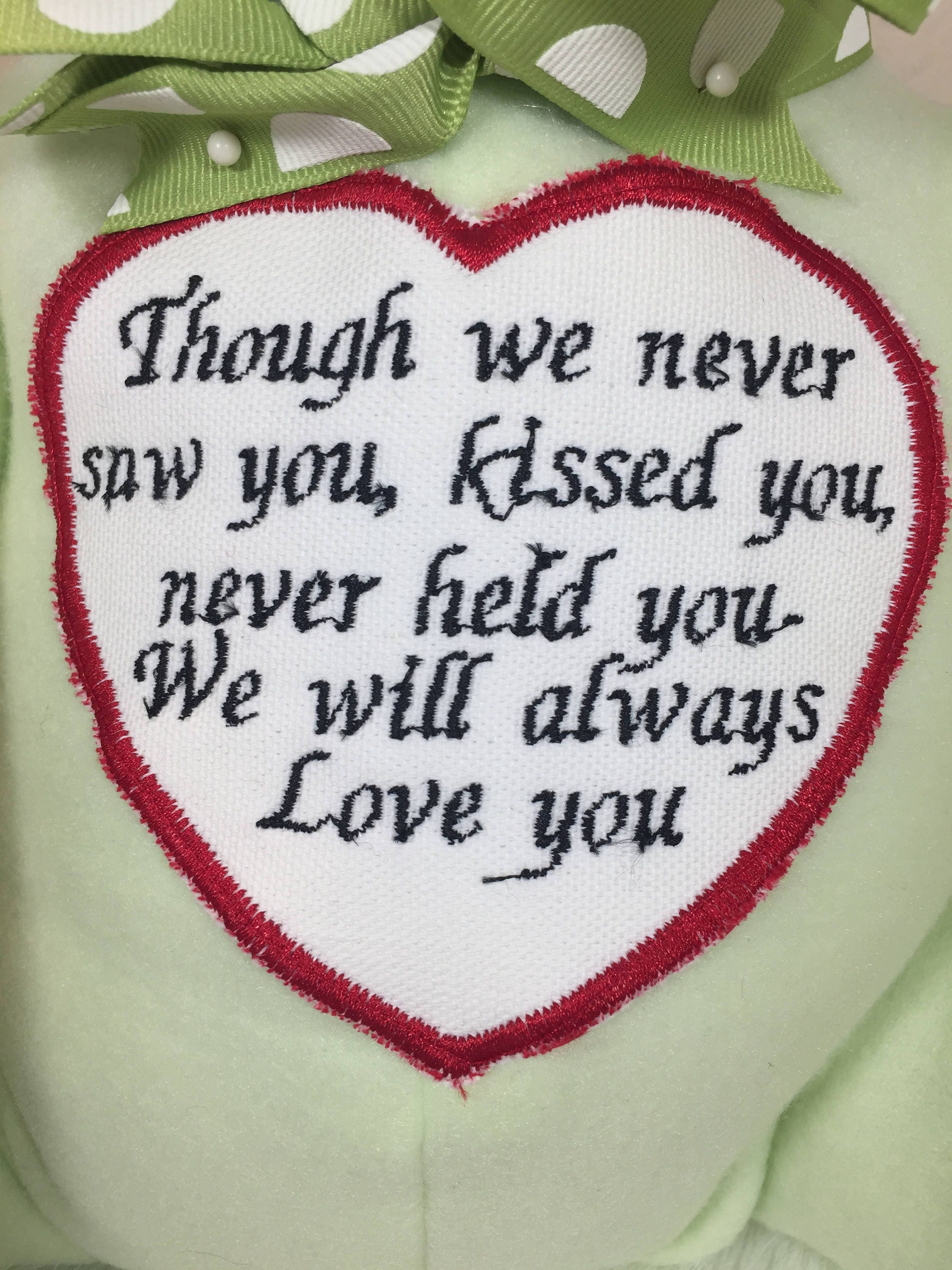 Keepsake Memory Bear Keepsake Bear Memory Bear Bear - Etsy