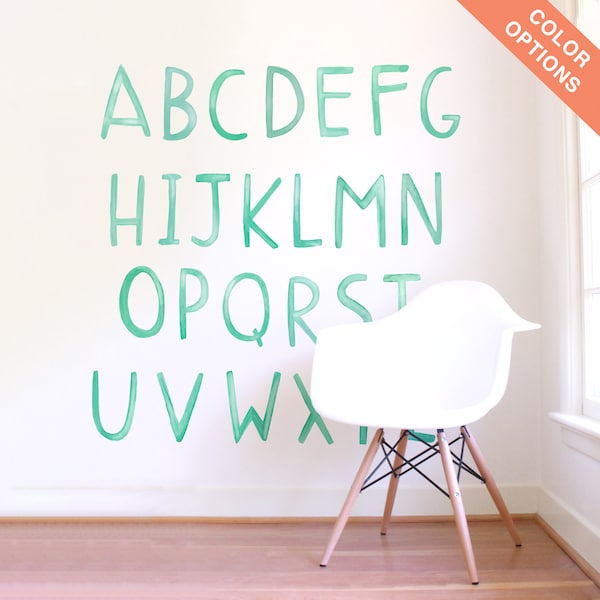 Letters Wall Decal - Etsy