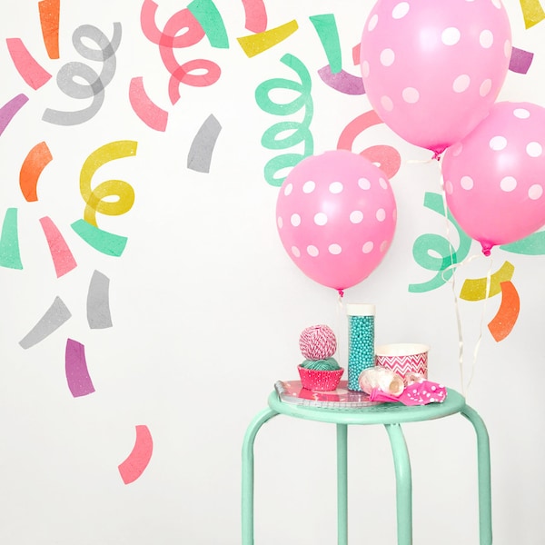 Confetti Wall Decals - Etsy