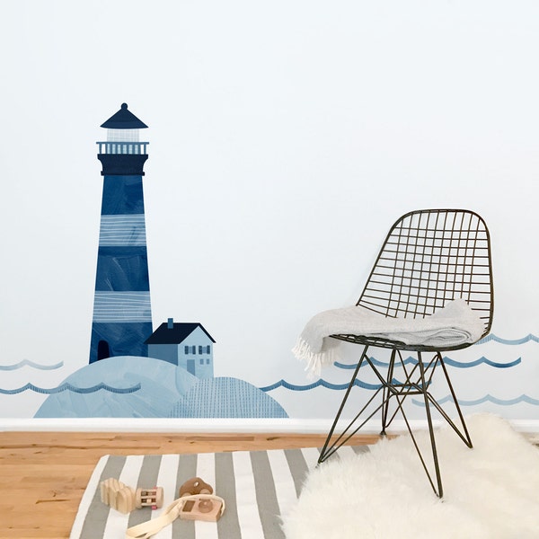 Lighthouse Decal - Etsy