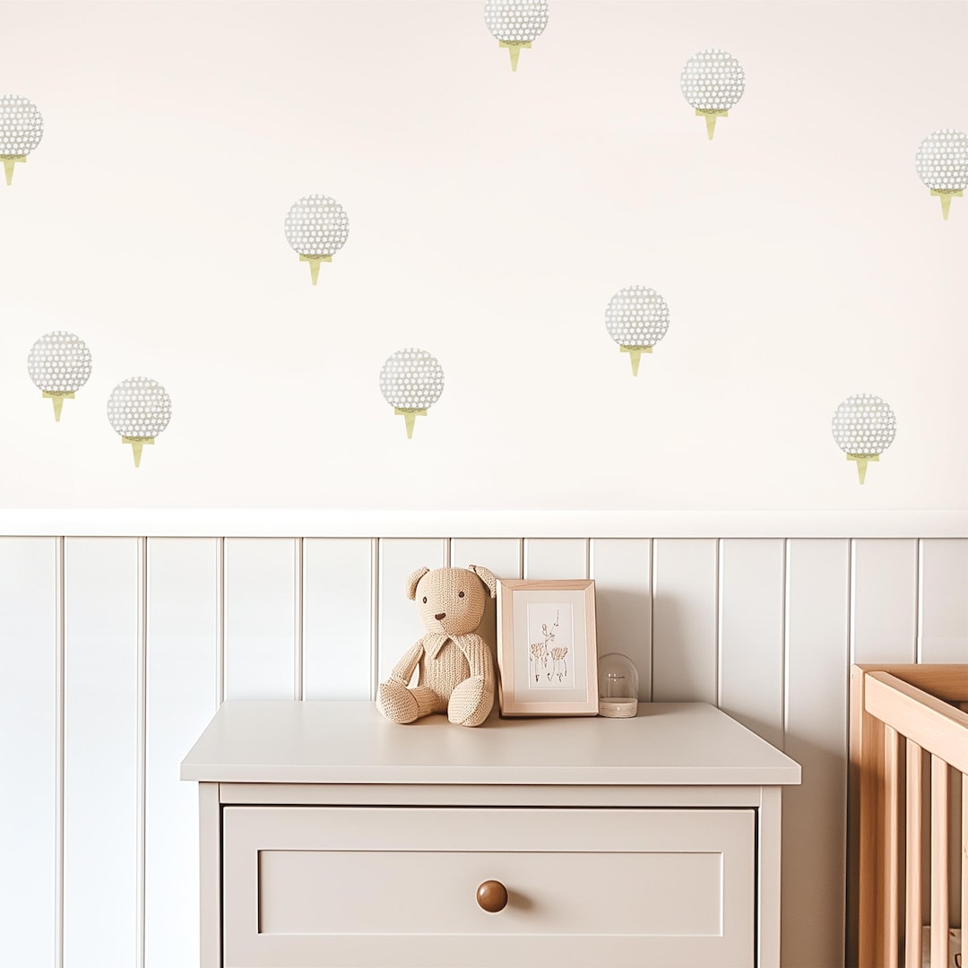 Golf - Peel-and-stick Wall Decals - Mej Mej - Etsy