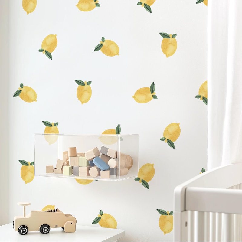 Lemon Wall Decals - Etsy