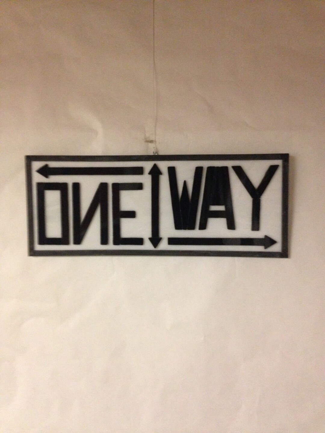 One Way Sign - Etsy