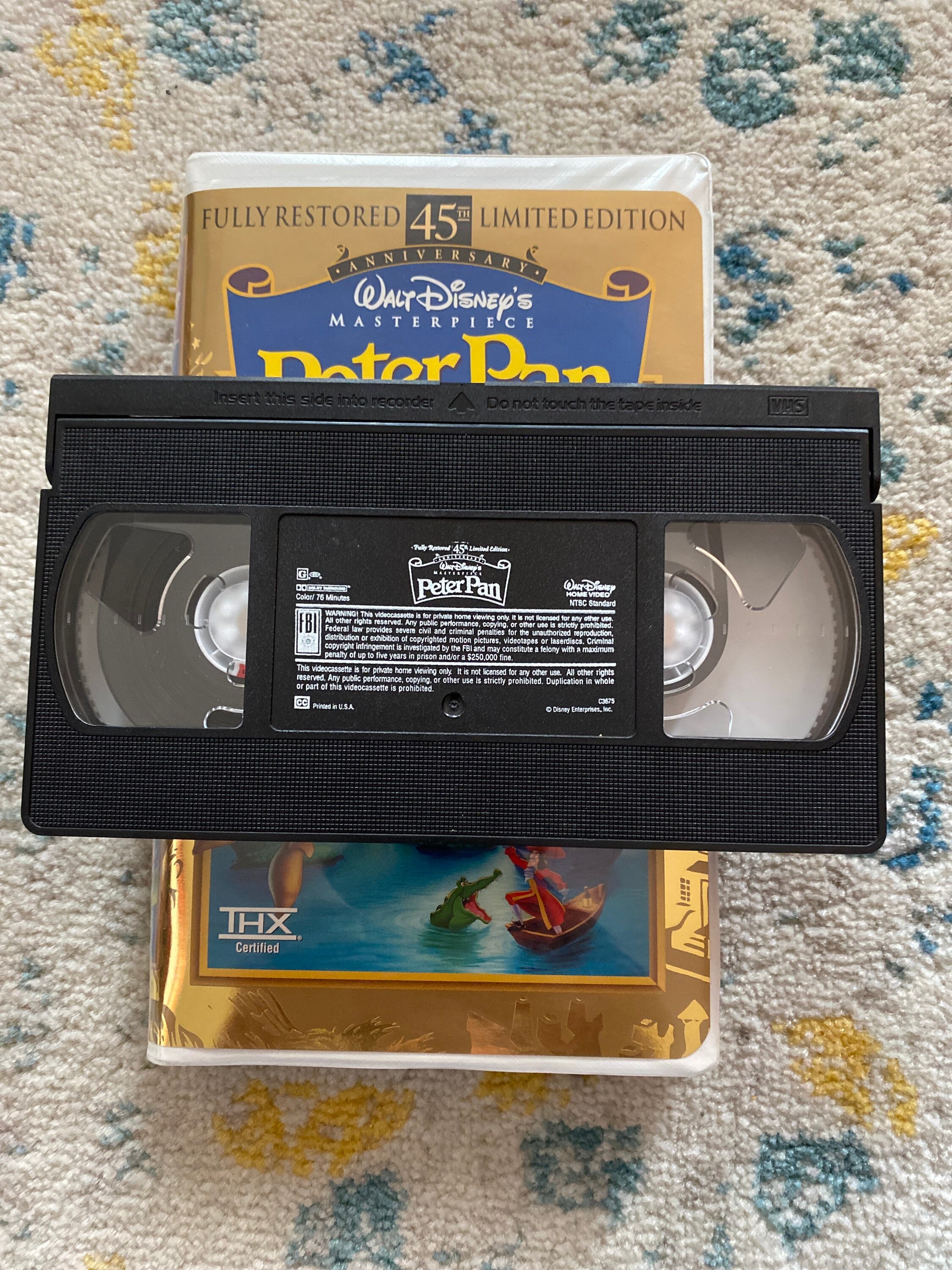 Peter Pan VHS - Etsy