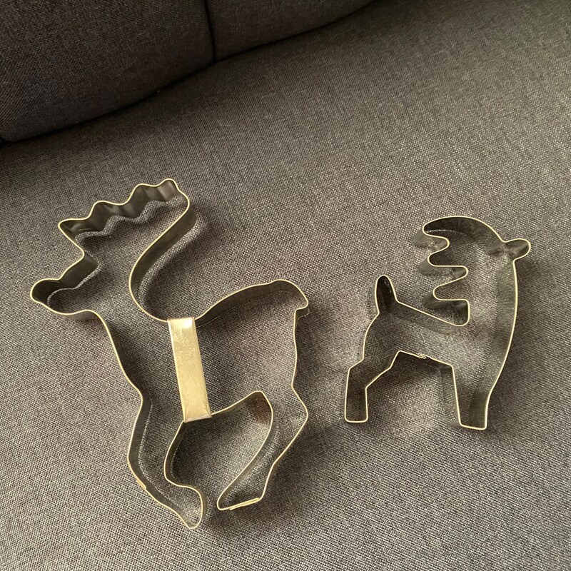 Reindeer Cookie Cutter - Etsy