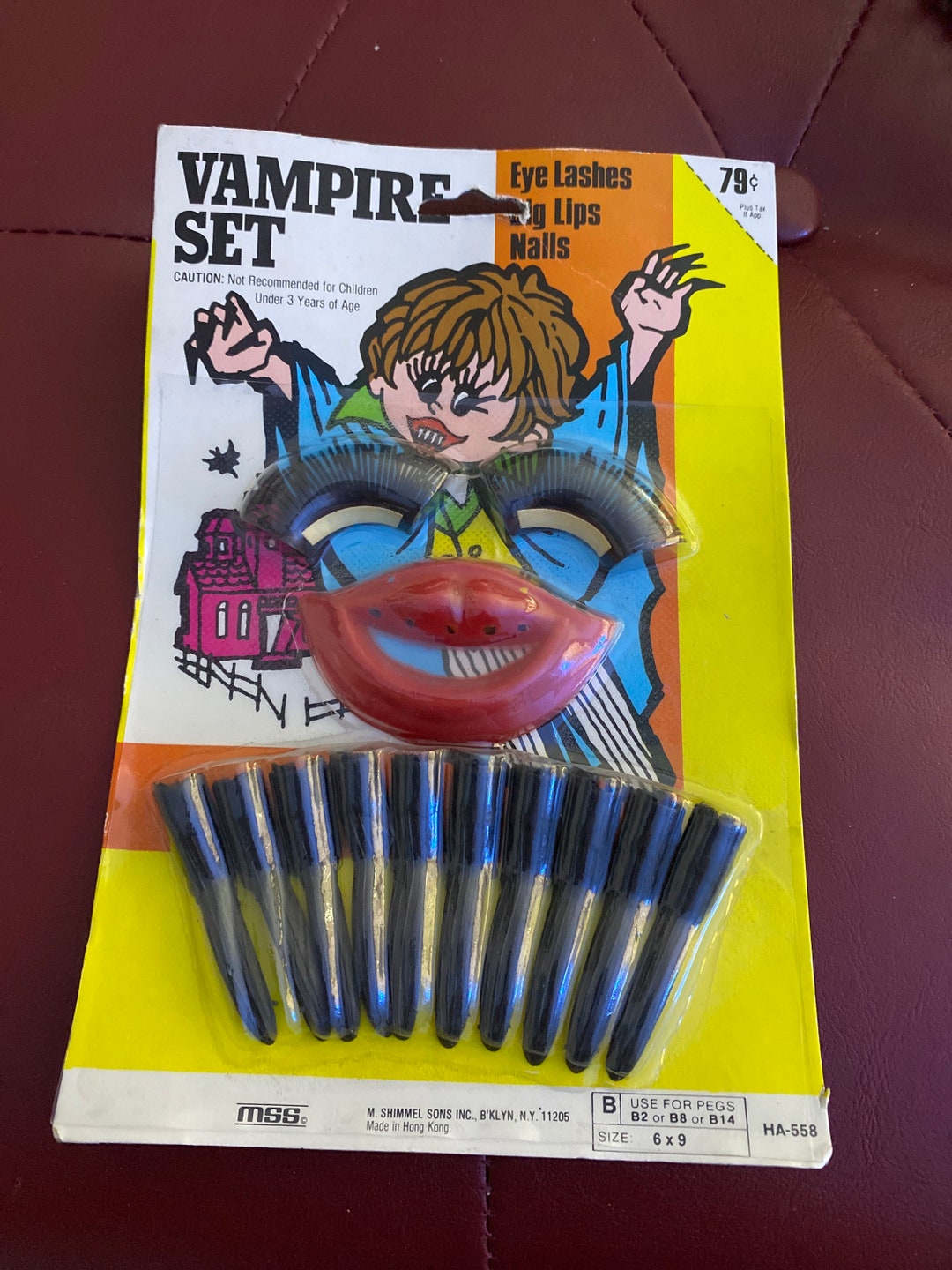 Vintage Halloween Vampire Set - Etsy