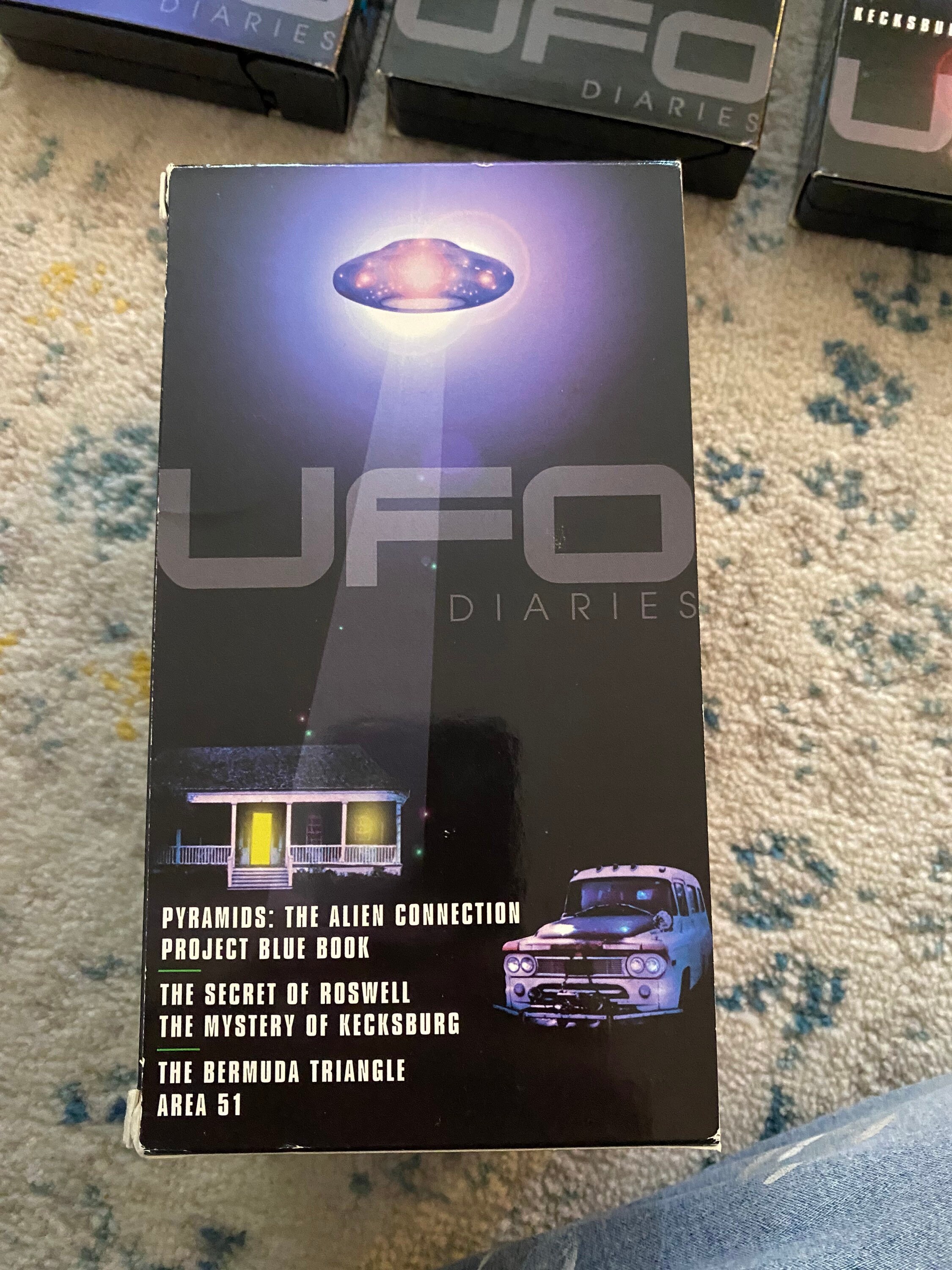 3 UFO Diaries VHS Collection - Etsy