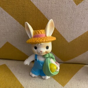 2 Vintage Small Plastic Easter Bunnies (AC) - Etsy